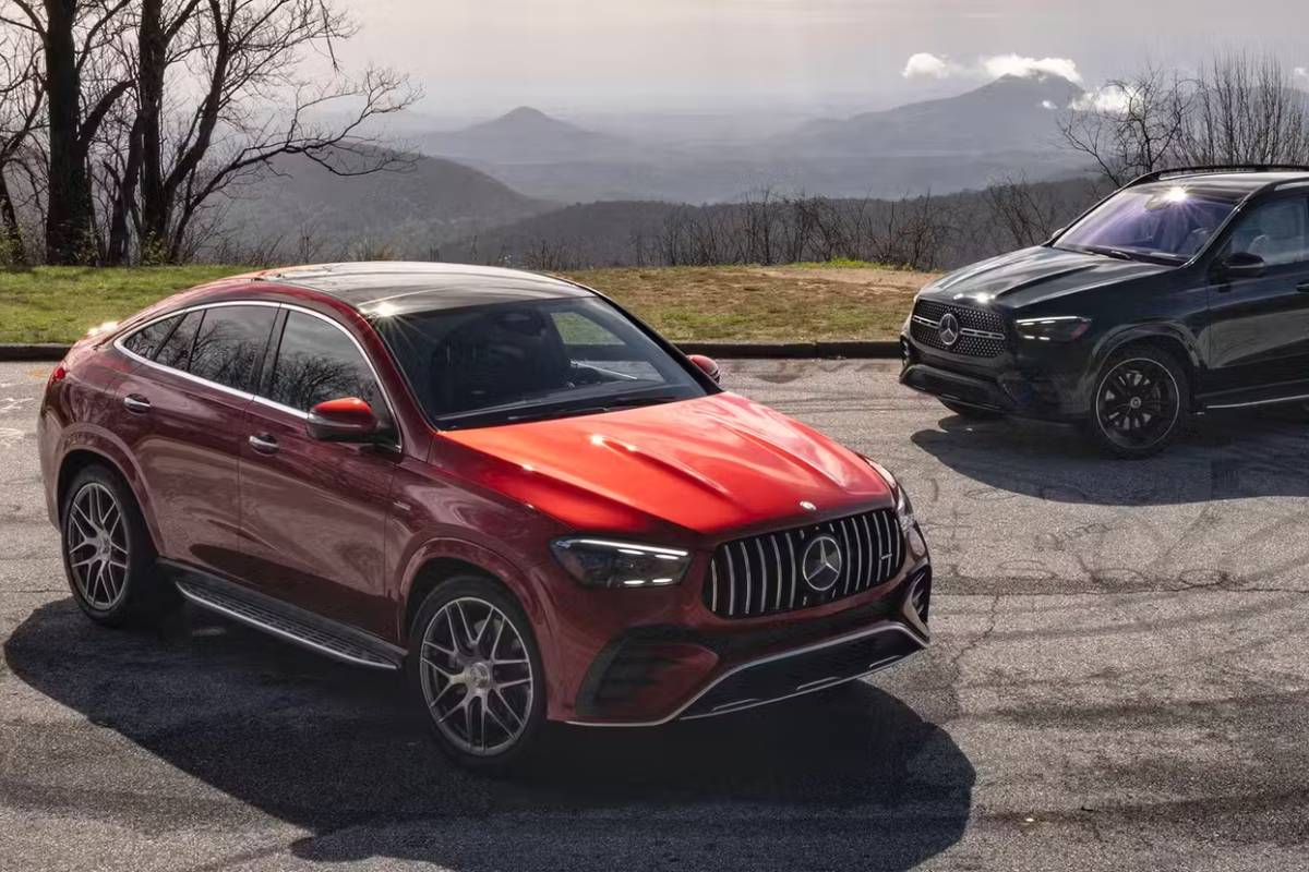 StriveME - مقارنة بين مرسيدسGLE 63 S ايه ام جي ورنج روفر سبورت اس في 2024